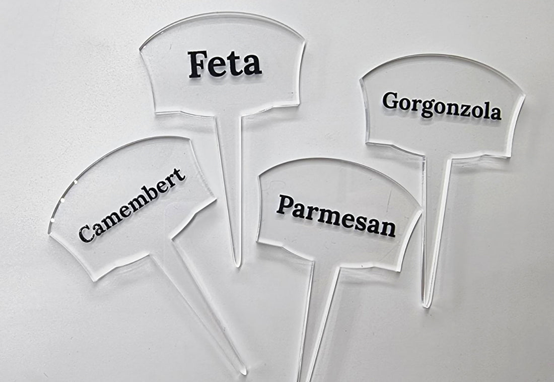 36 pcs Cheese Markers, Labels Food Tags, Cheese Tags, Food Flavor Mark