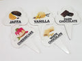 30 pcs Gelato Flavor Markers, Ice Cream Labels, Flavor Tags,Gelato Sti