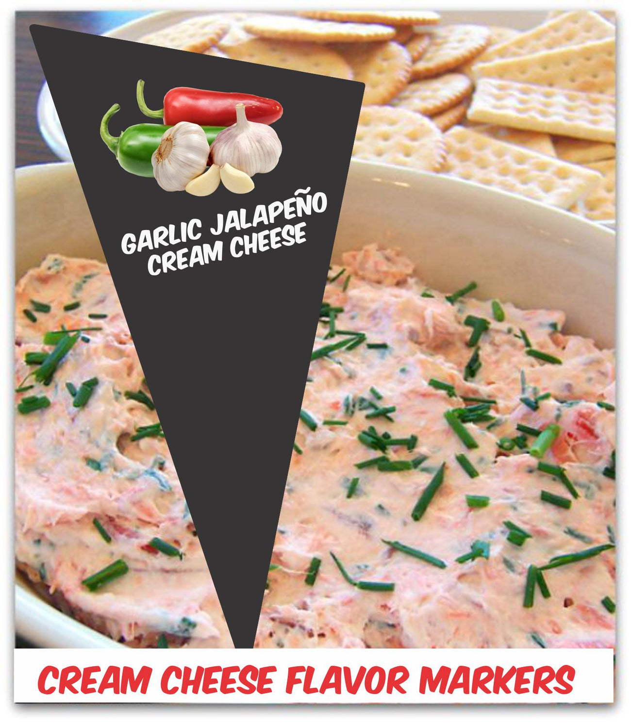 21 pcs Cream Cheese Markers, Labels Food Tags, Cheese Tags, Food Flavo