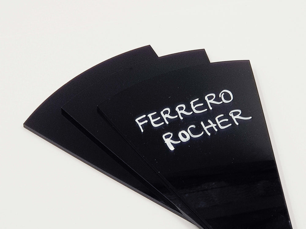 12 pcs Gelato Flavor Markers, Ice Cream Flavor Signs, Flavor Tags, Gel