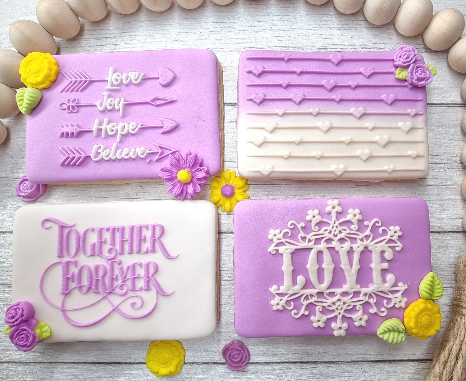 Valentines Fondant Embosser Debosser Stamp|Designer Fondant Embosser S