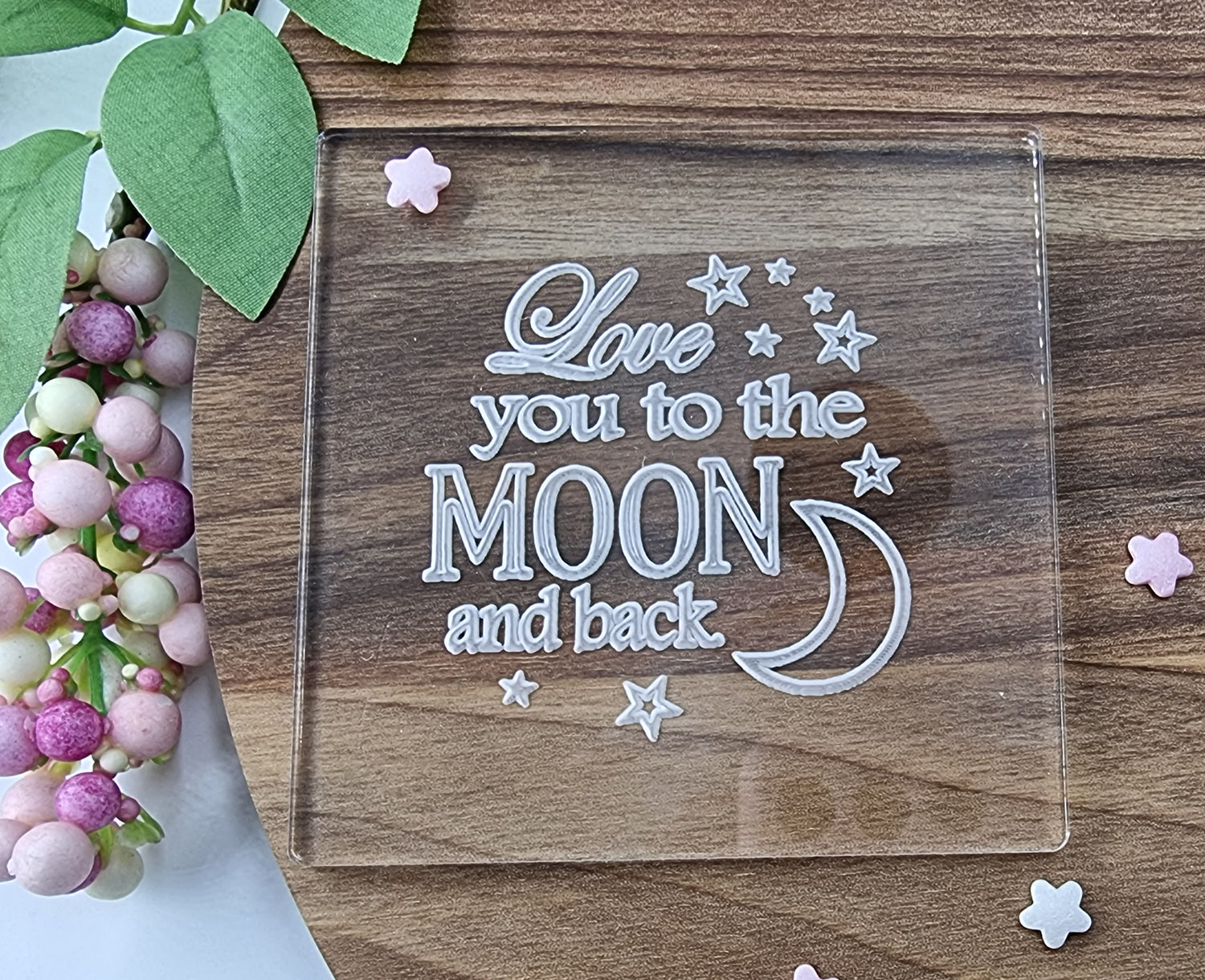 Moon Fondant Embosser Stamp|Designer Fondant Embosser Stamp